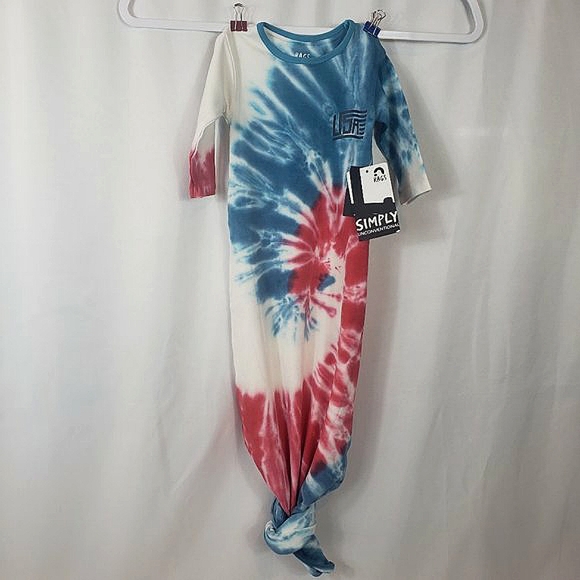 Rags to Raches | One Pieces | New Rags Infant Tie Bottom Gown Usa Tie ...